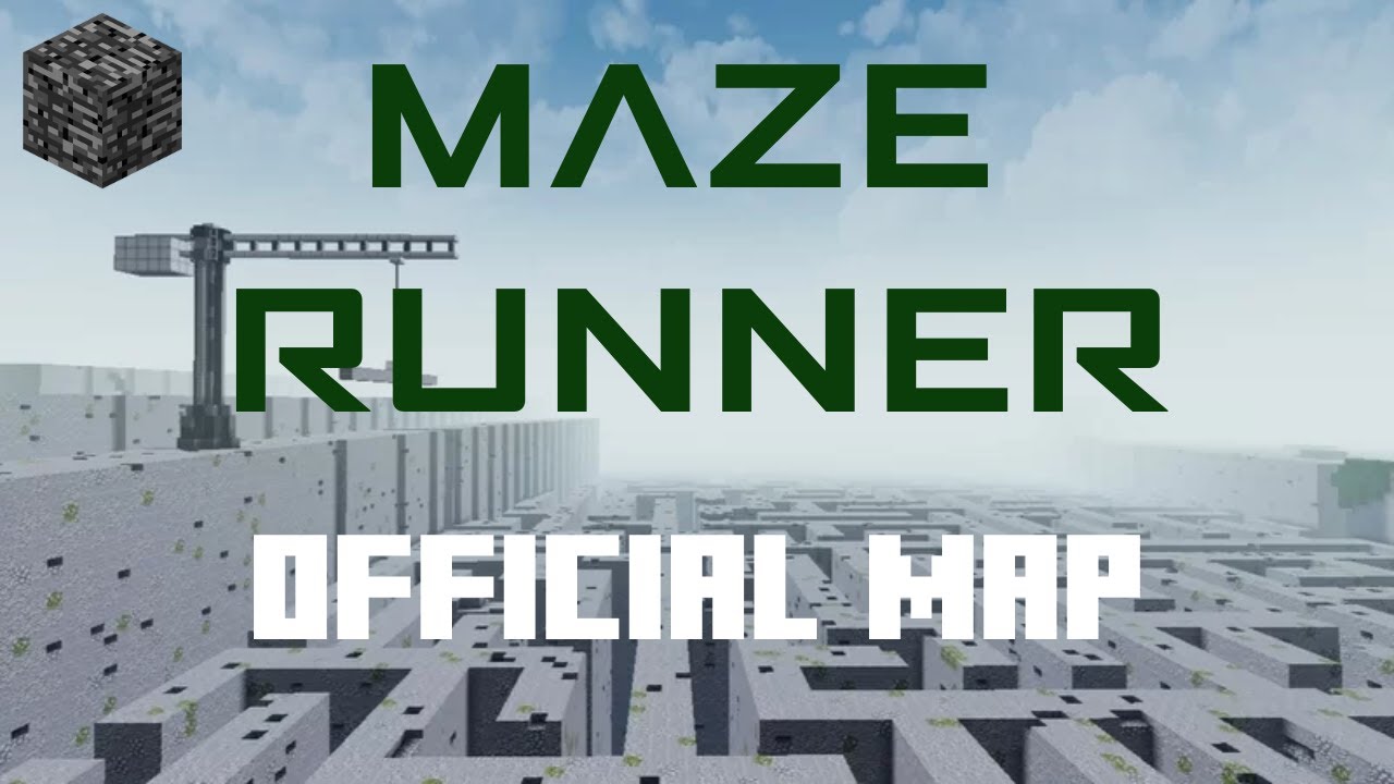 Maze Runner Map on Minecraft Bedrock, Pocket Edition! (LEGACY & REMAKE ...