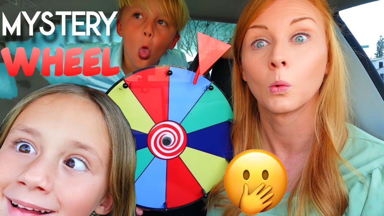 We let the MYSTERY WHEEL decide where we SHOP ! - YouTube