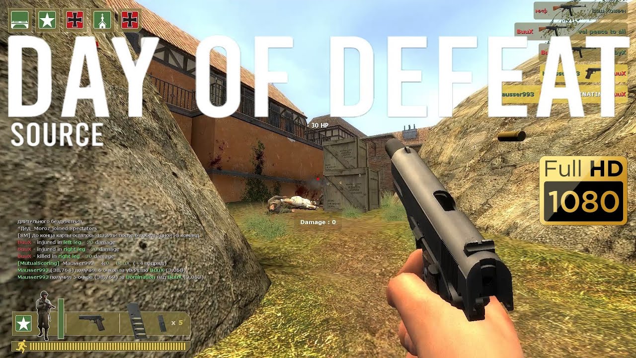 Day of Defeat Source - Professional Assault - dod_harrington Gameplay ...