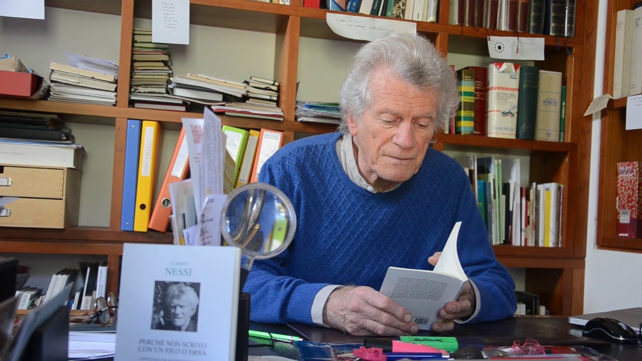 Alberto Nessi, "Perché non scrivo con un filo d'erba" - YouTube