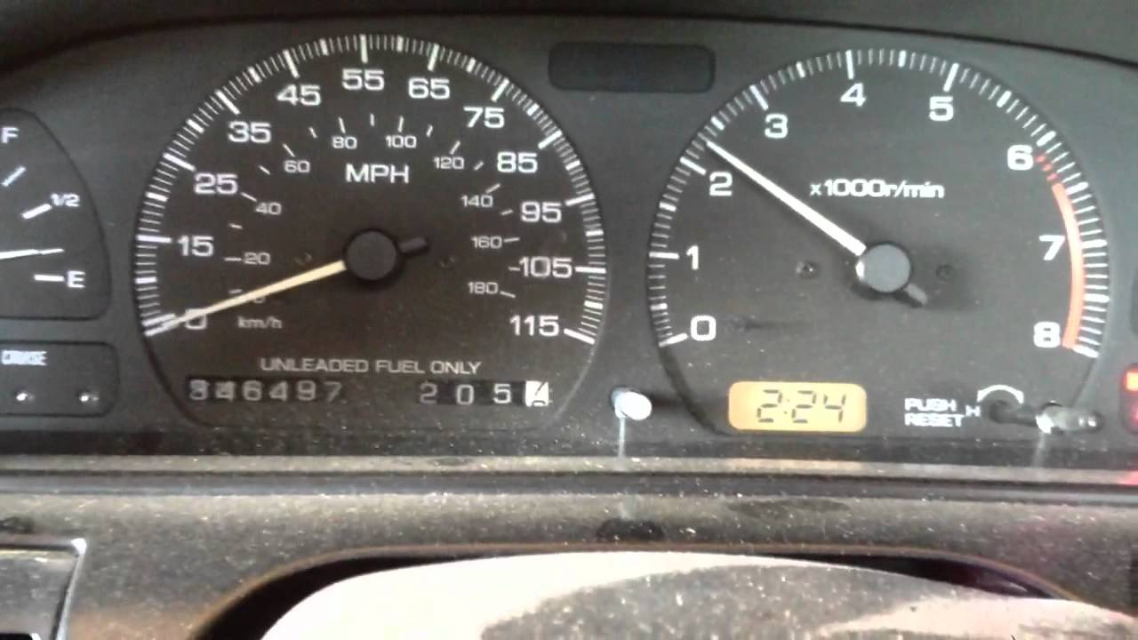 Ka24e-t high idle - YouTube