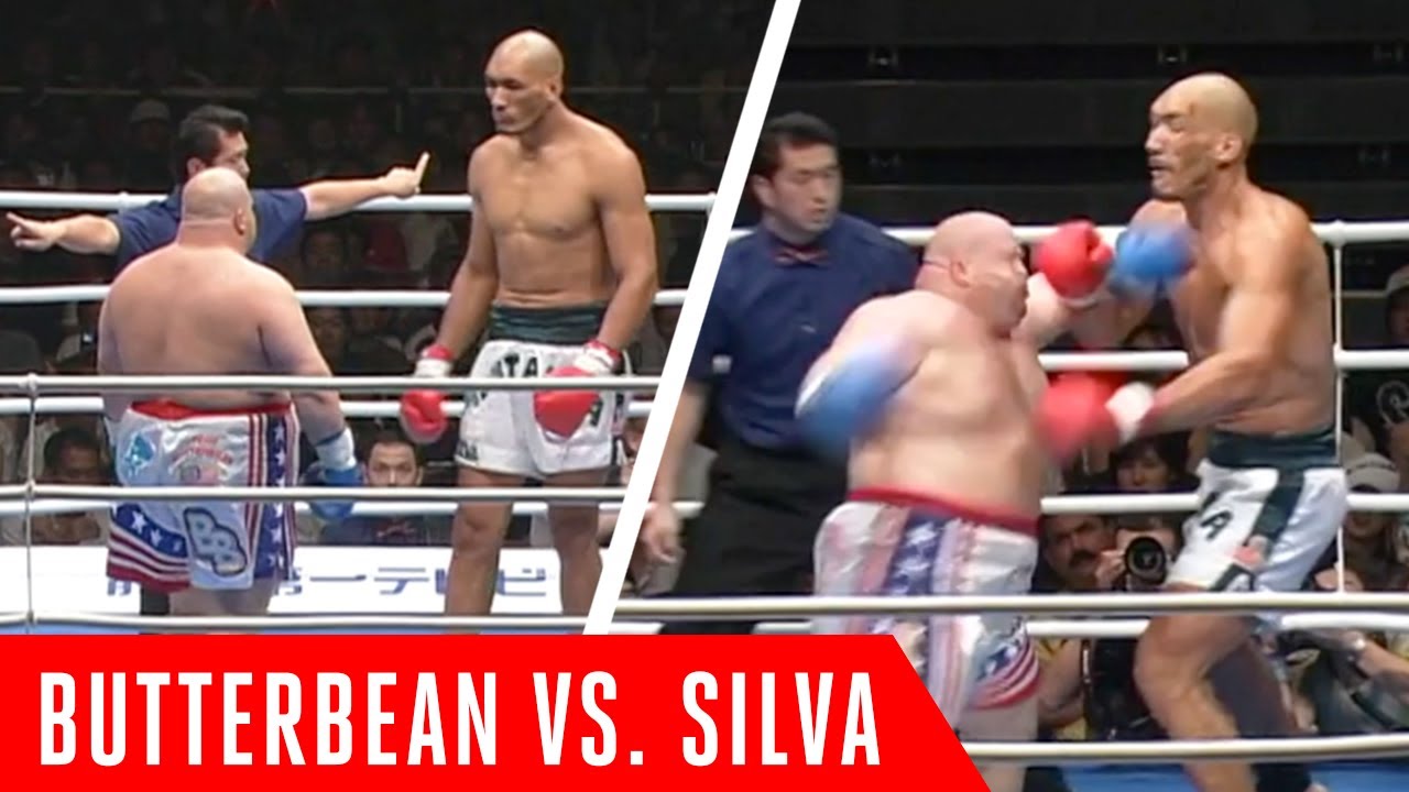 INSANE SIZE DIFFERNECE! Butterbean Fights a Giant - YouTube