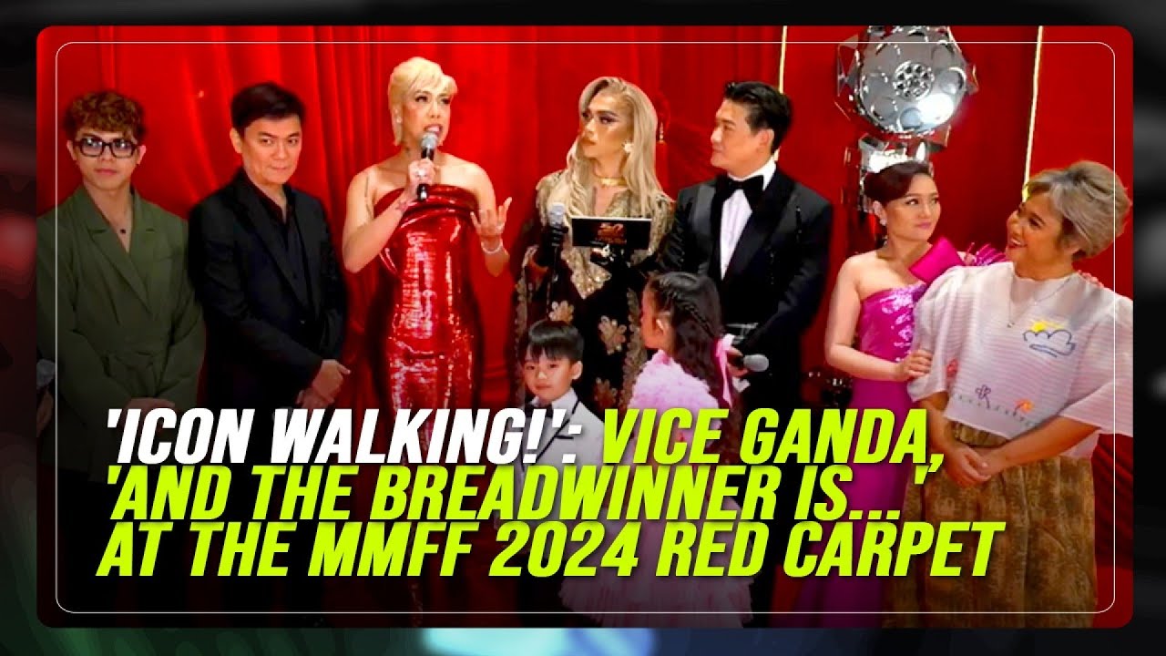 'Icon walking!': Vice Ganda, 'And the Breadwinner is...' on the MMFF ...