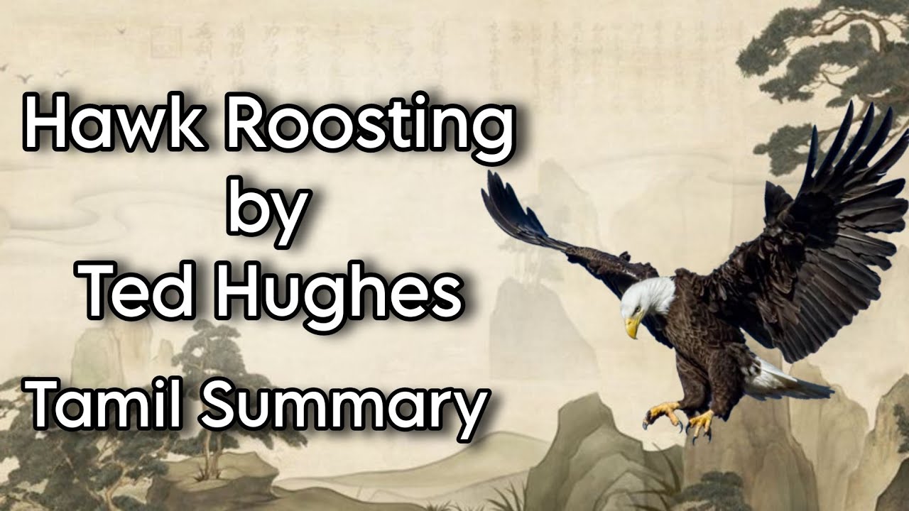 Hawk Roosting | Ted Hughes | Tamil Summary | Core I - Poetry | MA ...