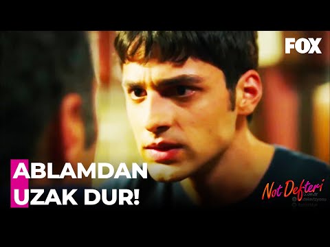 Egemen, Mahir'i Ablasının Etrafında Görmek İstemedi! -  Not Defteri 8. Bölüm