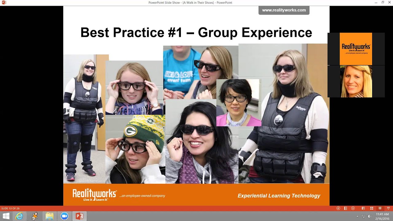 A Walk in Their Shoes: Using the RealCare™ Geriatric Simulator to Teach ...