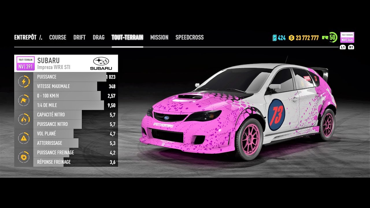 NFS Payback course poursuite custom moteur Subaru - YouTube