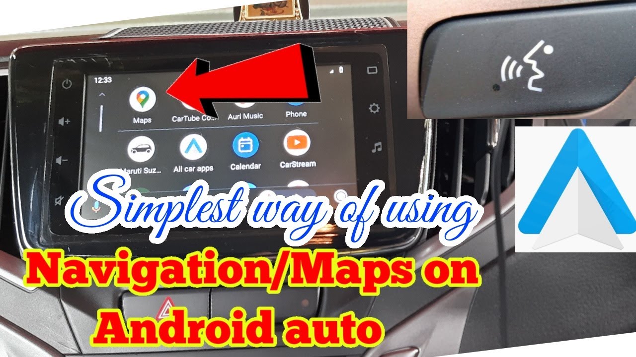 Navigation Maps On Android Auto Voice Commands How To Use Google Navigation Maps On Android Auto Voice Commands How To Use Google