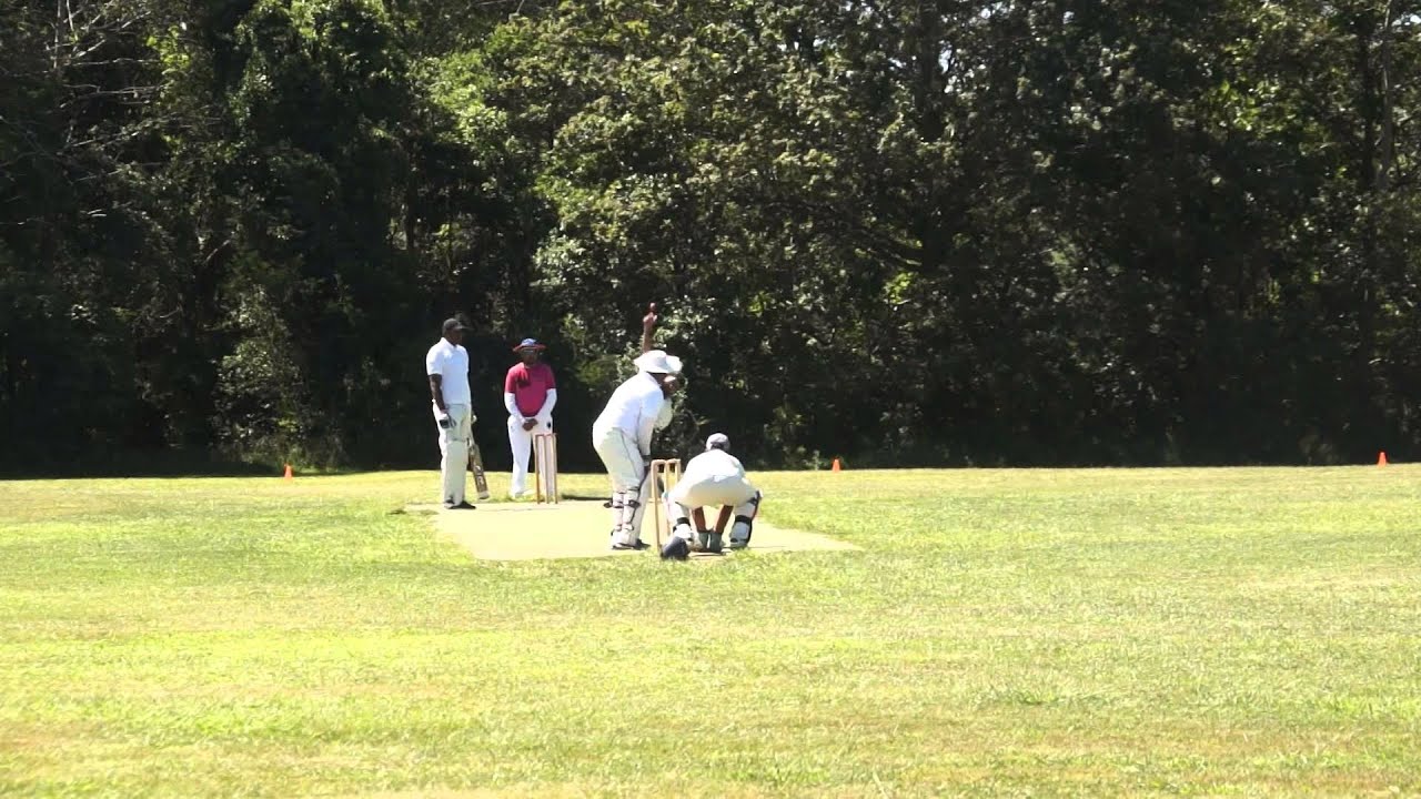 Nawaz batting for St.Columba Cricket Club , Rhode Island 3 Days Match ...