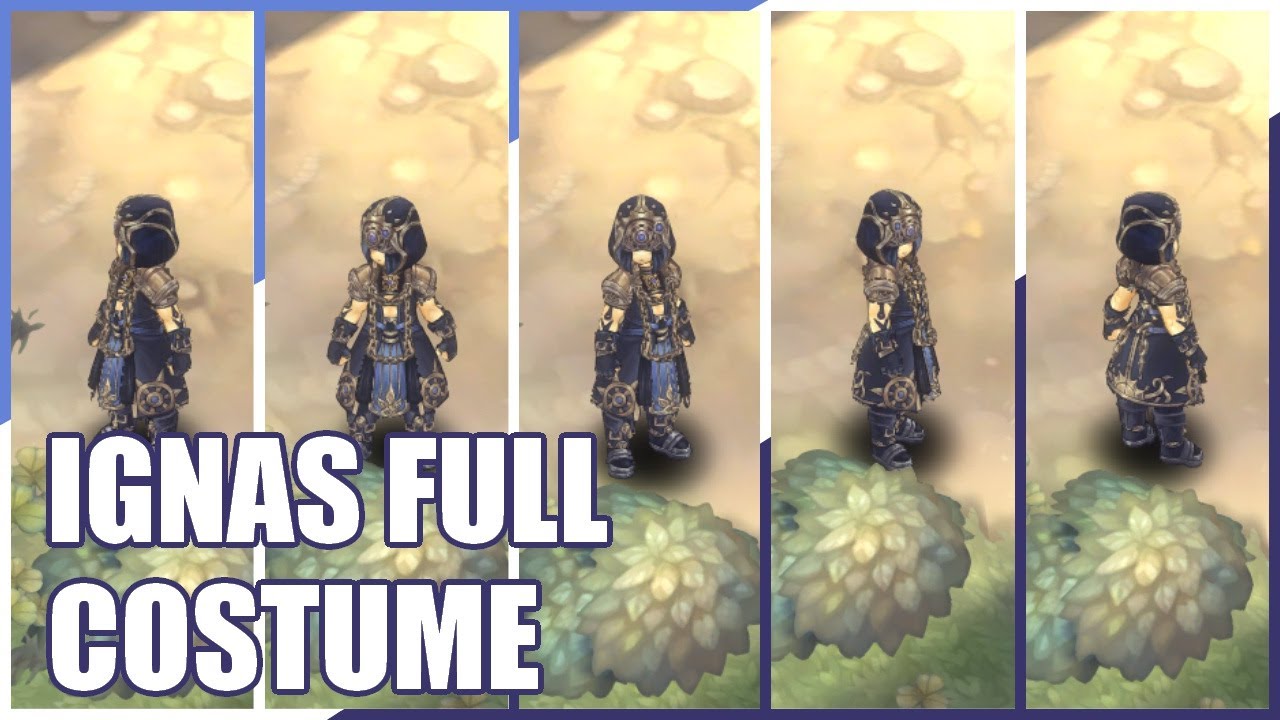 Tree of Savior: Ignas Full Costume Showcase - YouTube