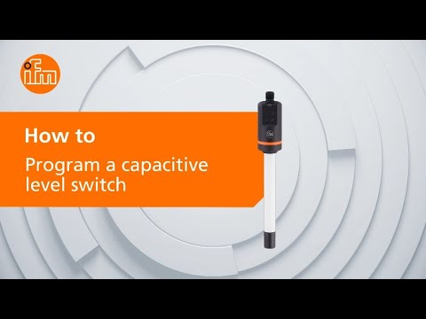 How to program a capacitive level switch - YouTube