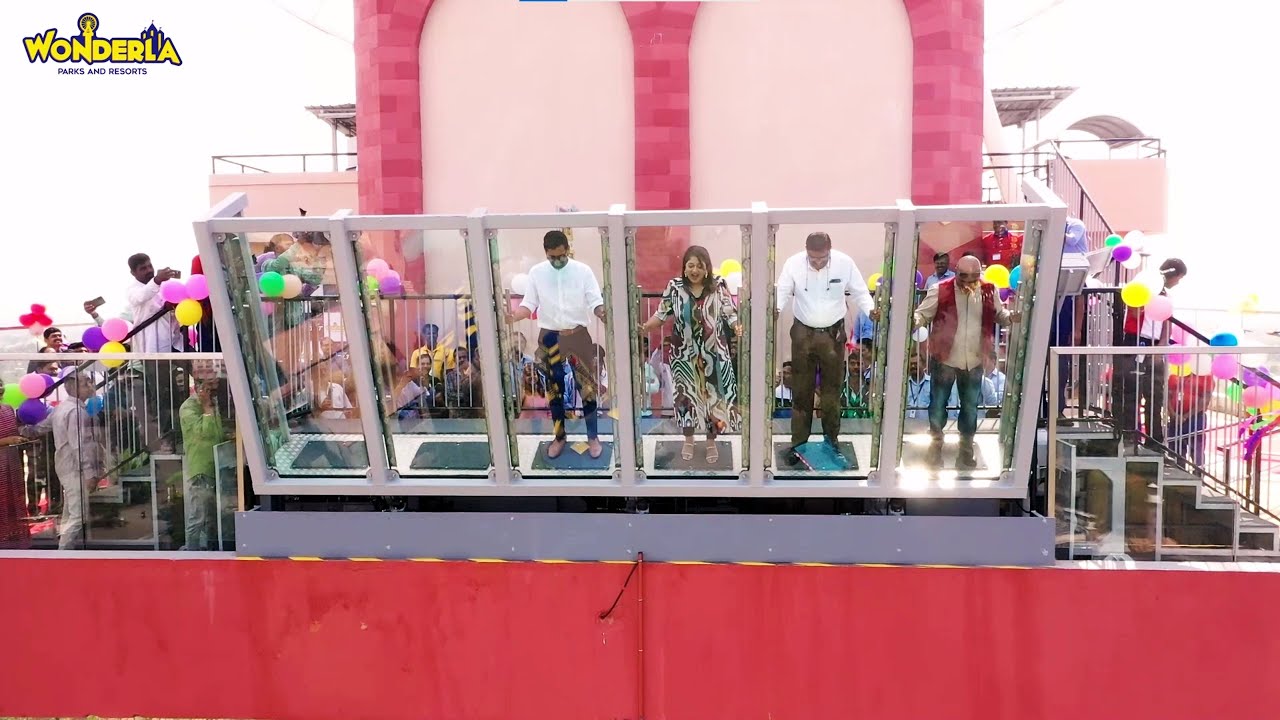 Glimpses from Sky Tilt Ride Inauguration at Wonderla Bengaluru - YouTube