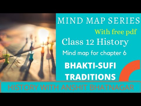 BHAKTI-SUFI TRADITION|| MIND MAP SERIES|| CLASS 12 HISTORY|| CBSE ...