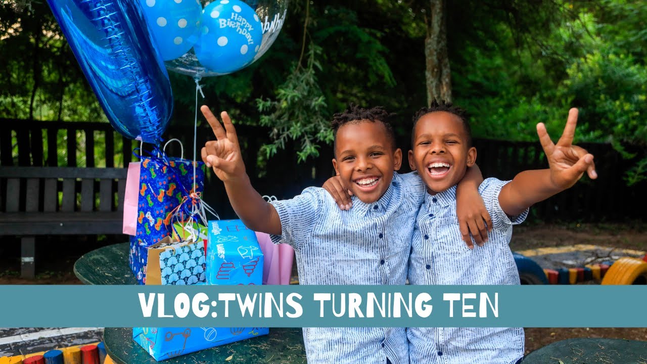 Our 10th Birthday Celebration #500subscribers | TWINS TURN TEN - YouTube