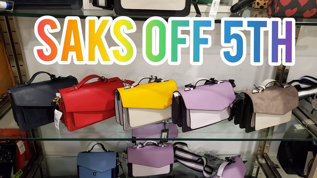SAKS OFF 5TH PURSES Outlet - YouTube