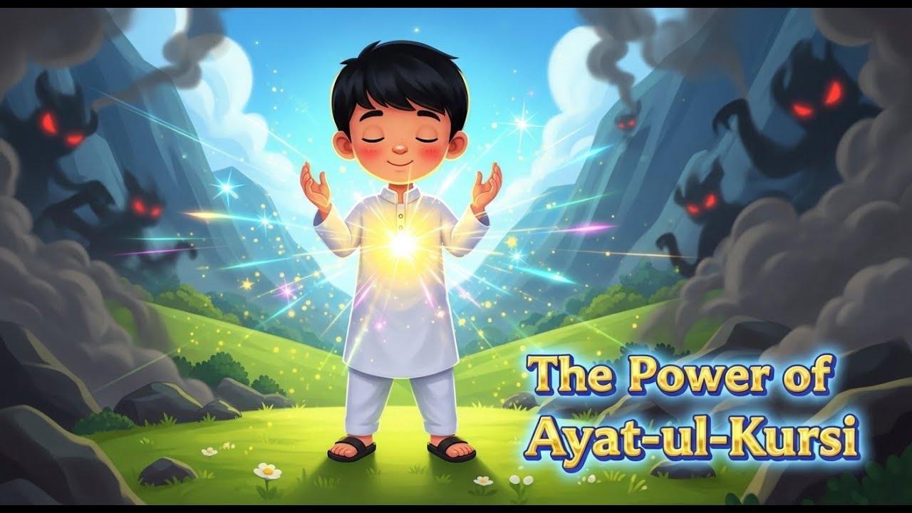 Bhotiya Wadi or Ayat ul Kursi | Islamic cartoons for kids | - YouTube