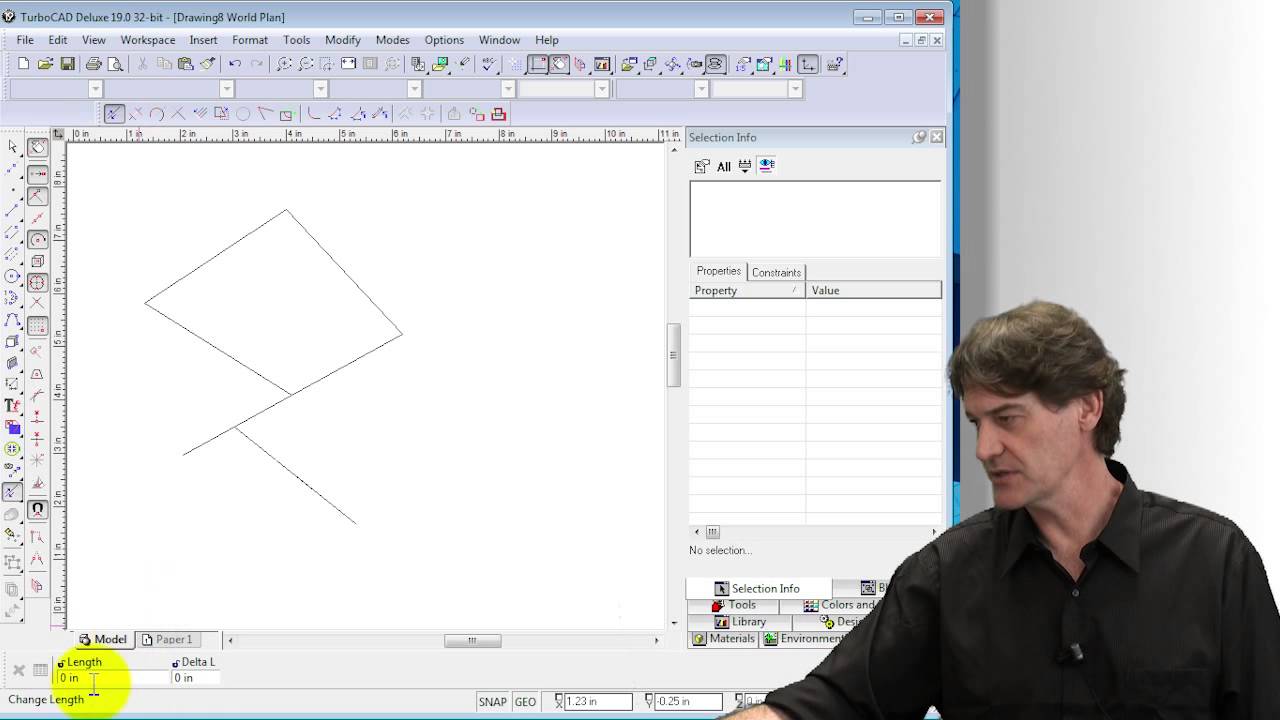 TurboCAD 19 Deluxe - 2D Core Concepts - Sample 02 - YouTube