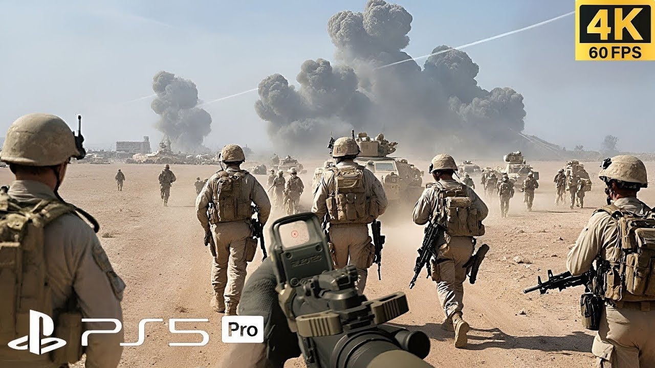 (PS5) Black Ops 6 Desert Shield | Realistic Immersive Ultra Graphics ...