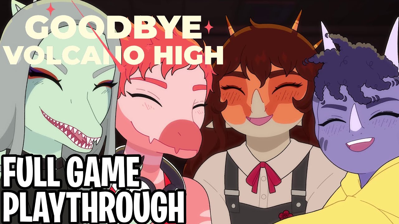 Goodbye Volcano High | Complete Game Playthrough - YouTube