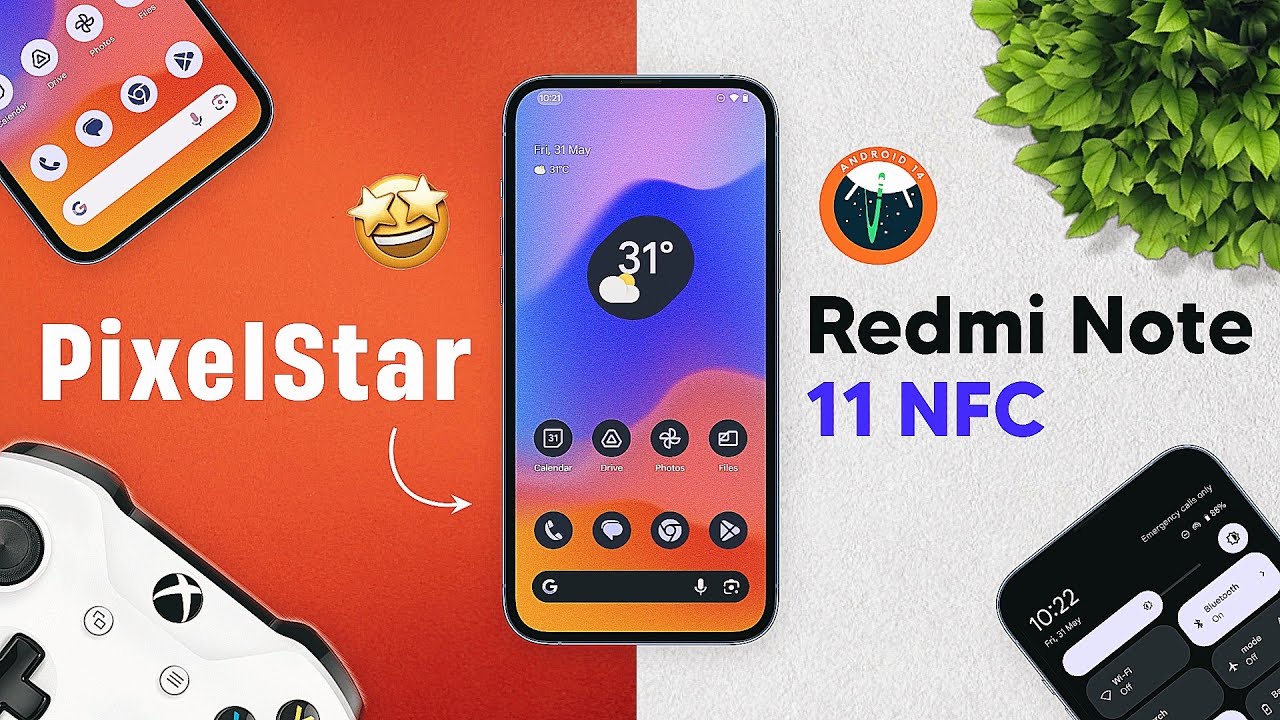 Project PixelStar 2.0 Review - Redmi Note 11 Android 14 - YouTube