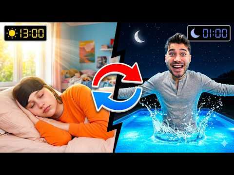 24 SAAT TERS YAŞAMAK! HERŞEY TERSİNE DÖNÜYOR!