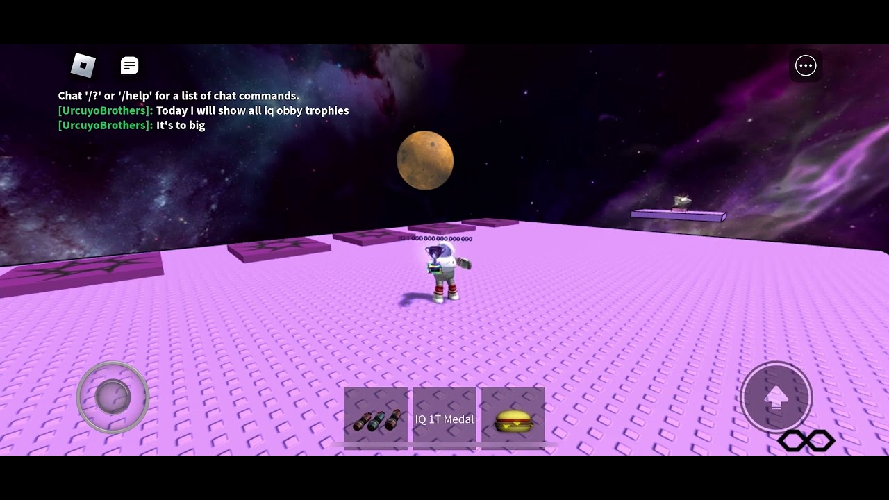 All trophies in iq obby galaxy - YouTube