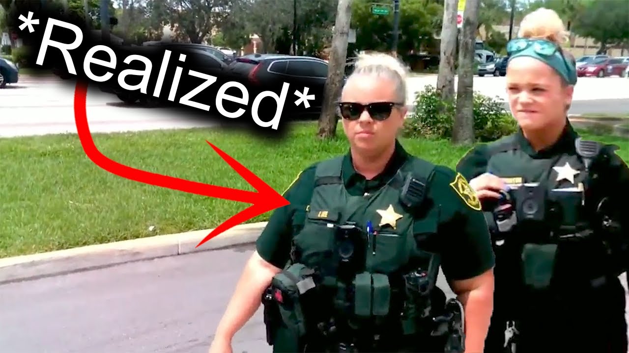 Dumb Cops Realized They Messed With A Law Nerd - YouTube