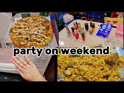 Party on weekend || Bio ka test || #party #partywithfriends #weekend # ...