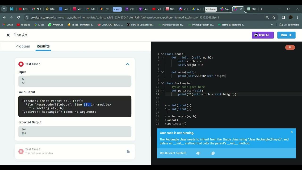19 Inheritance Python Intermediate Sololearn Youtube