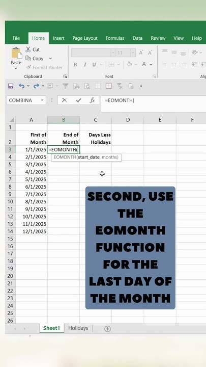 Learn How to Use the NETWORKDAYS Function in Excel to Calculate Working Days | Quick Guide - YouTube