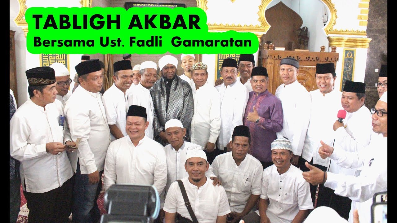 Ust. Fadlan Garamatan Tabligh Akbar Bengkulu 2019 - YouTube
