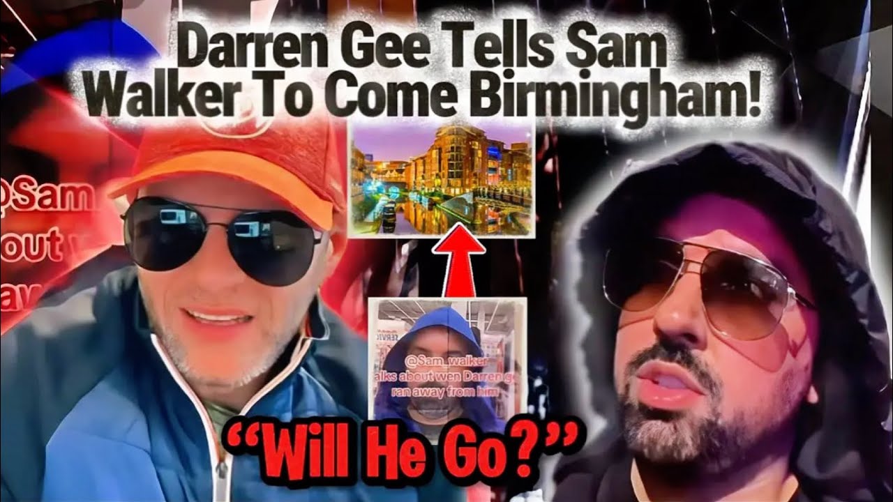 Darren Gee Tells Sam Walker To COME Birmingham🤯 | Official Call Out ...