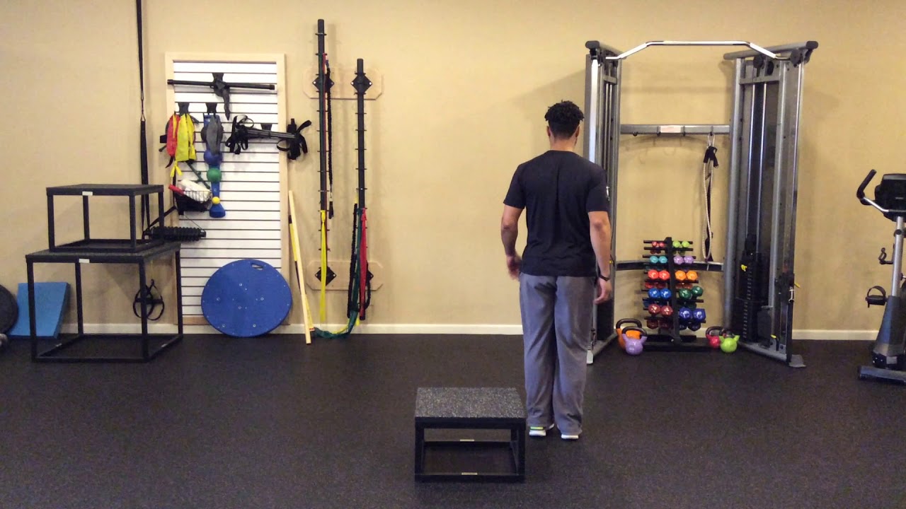 3 C Transverse Step Up to Single Leg - YouTube