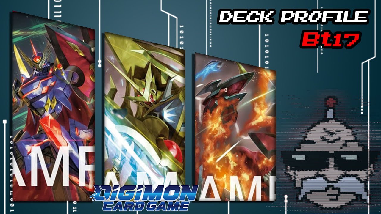 Ragnaloardmon! Legend Arms BT17! Digimon Card Game Deck profile! - YouTube