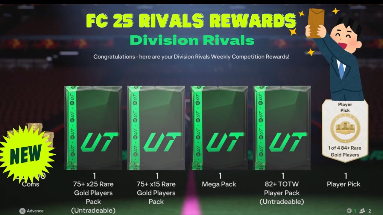 FC 25 RIVALS REWARDS THIS WEEK is a W! - YouTube