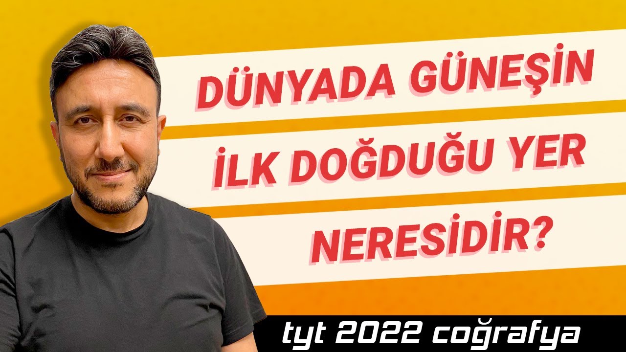 12 - MERİDYENLER - MEHMET EĞİT - TYT 2022 COĞRAFYA - YouTube