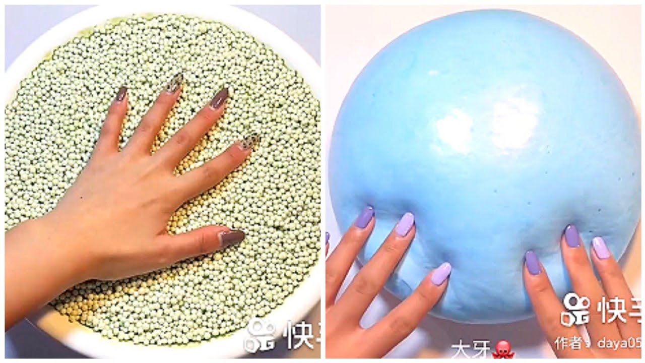 Satisfying Slime ASMR Videos #427 // Crunchy Slime Compilation // Slime ASMR // - YouTube