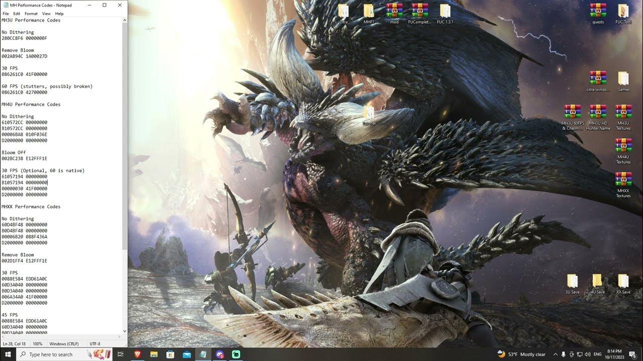 MHXX/MHGU Citra Tutorial - YouTube