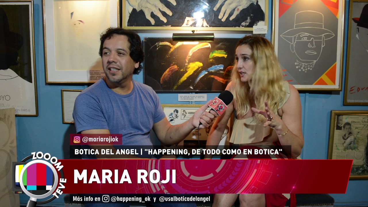 MARIA ROJI en "Happening, de todo como en Botica" - YouTube