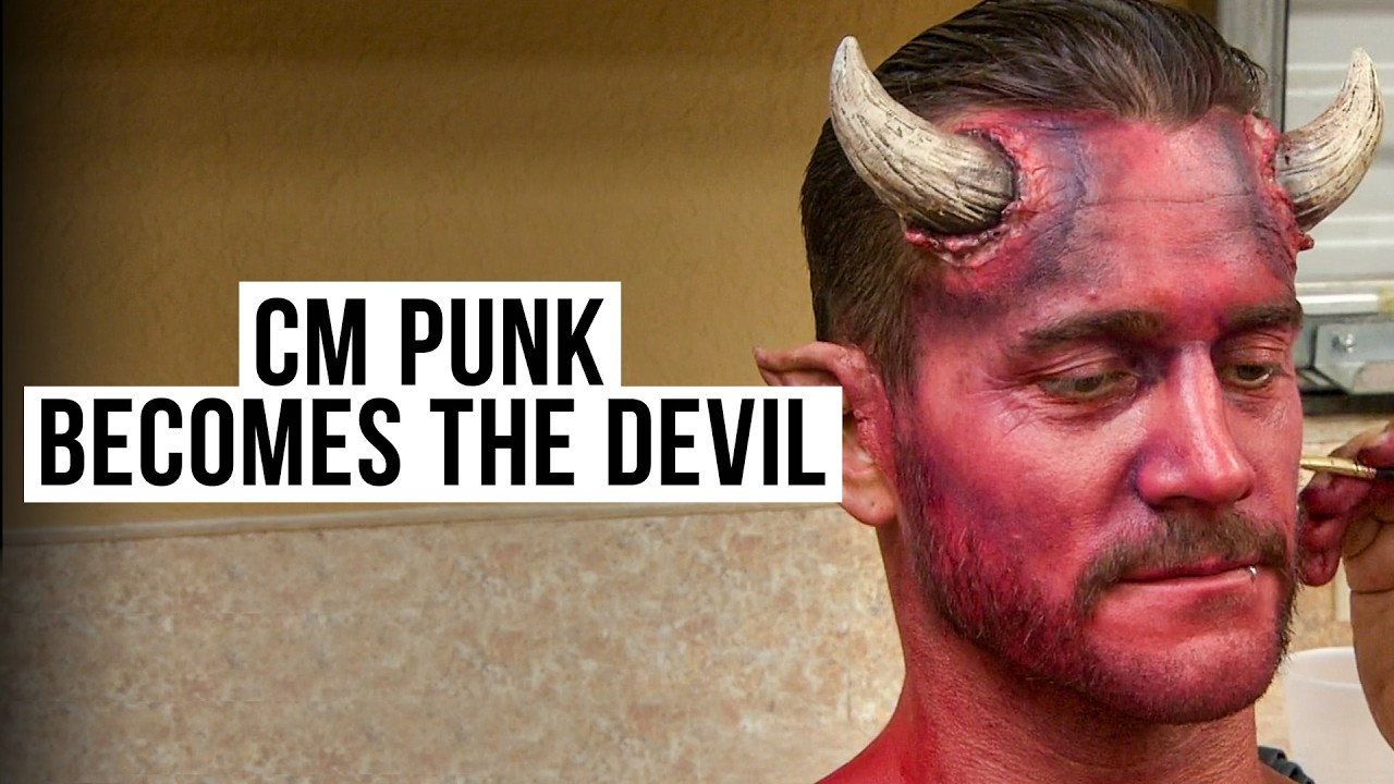 Behind the scenes of CM Punk’s devilish Hell in a Cell 2012 commercial ...