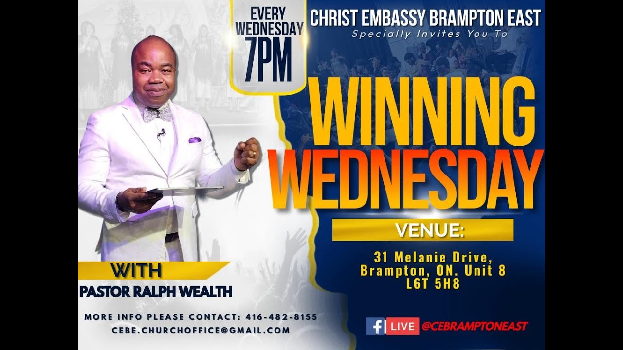 MARCH 6TH WINNING WEDNESDAY SERVICE WITH PASTOR RALPH - MONTH OF ...