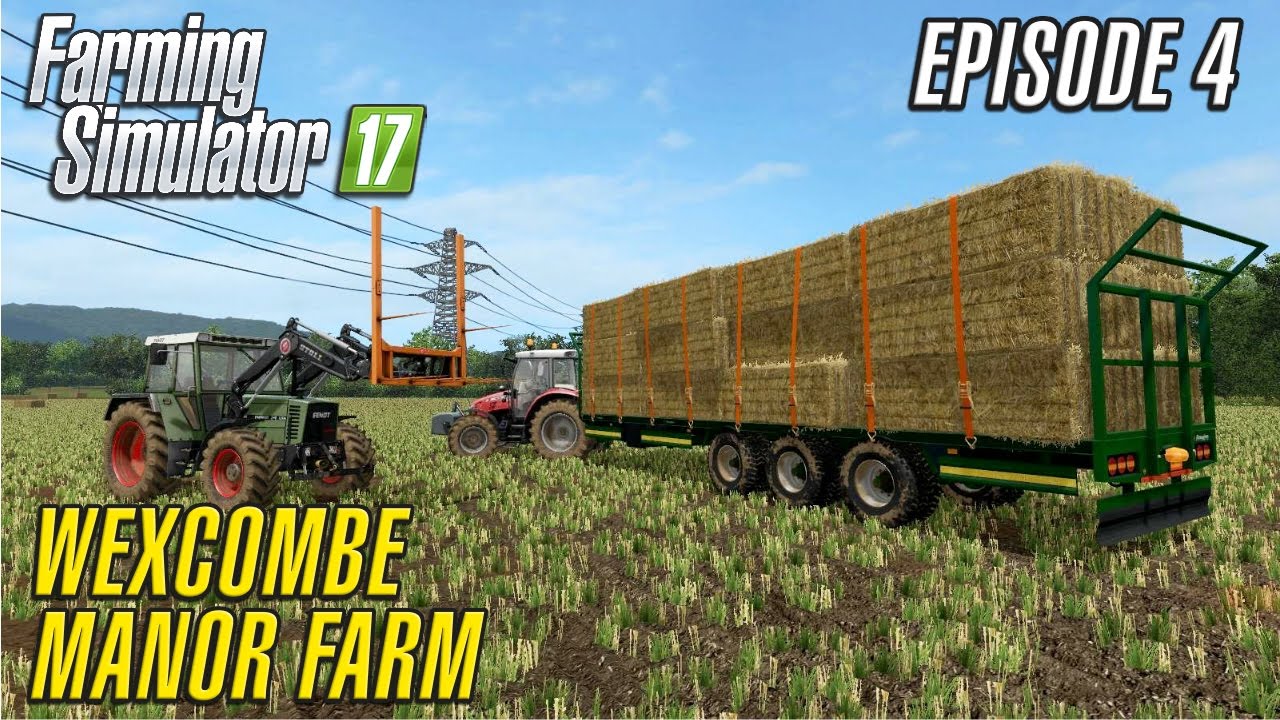 Let's Play Farming Simulator 2017 | Wexcombe Manor Farm 17 | Episode 4 ...