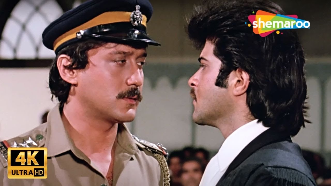 Yudh (4K) Movie Scenes - Anil Kapoor VS Jackie Shroff | Hindi Drama ...