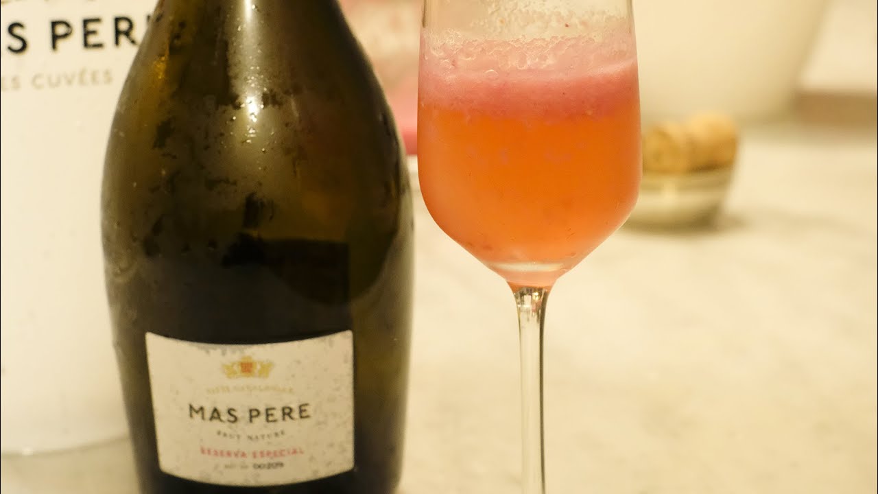 Apero-Dining - Cava cocktail met lychees en frambozen - YouTube