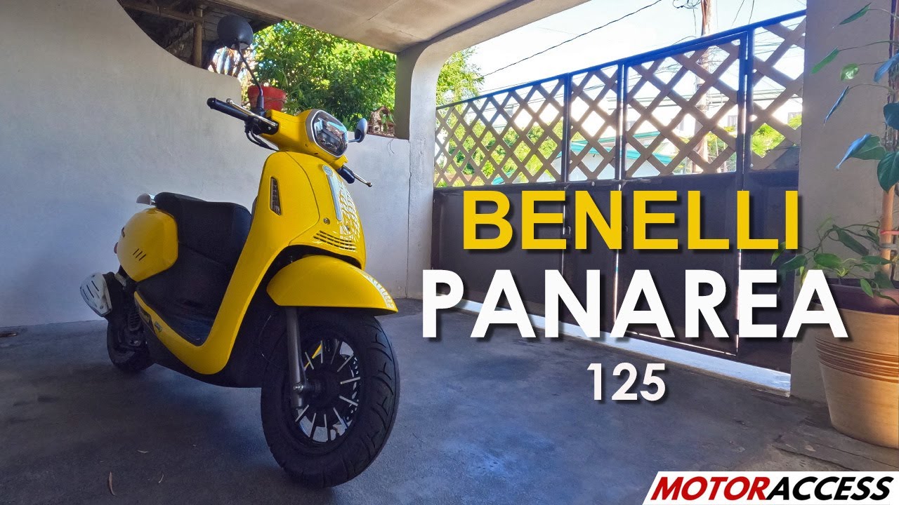Benelli Panarea 125 | Retro-Looking Scooter Natin - YouTube
