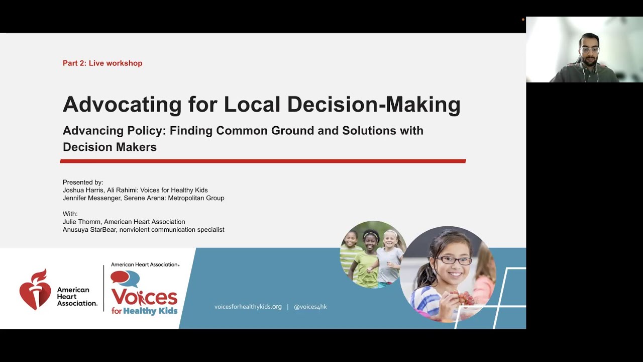 Advocating for Local Decision-Making - YouTube