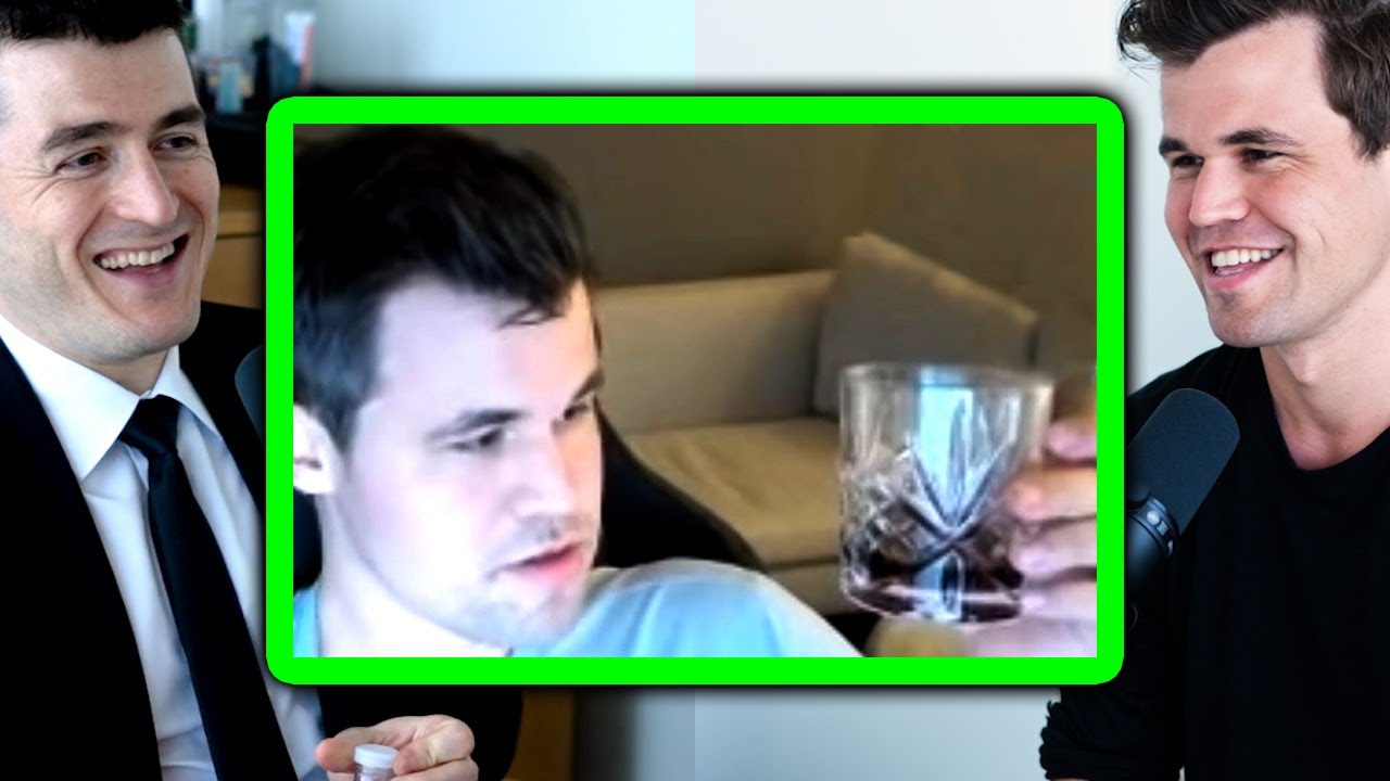 Magnus Carlsen on being drunk and playing chess - YouTube