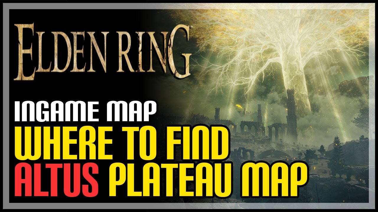Altus Plateau Map Elden Ring - YouTube