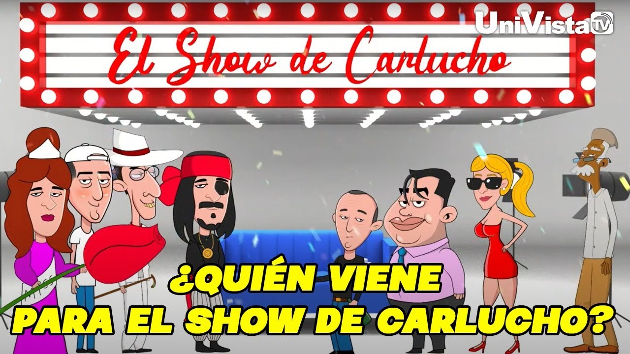 Y ahora, ¿quién es el que viene para El Show de Carlucho? - YouTube