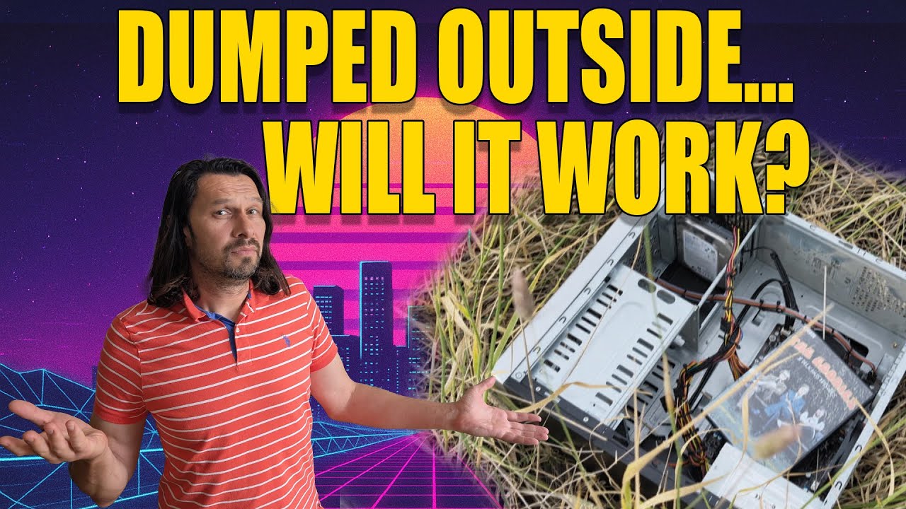 I Found This PC Dumped on the Side of the Road… It Runs Windows XP ...